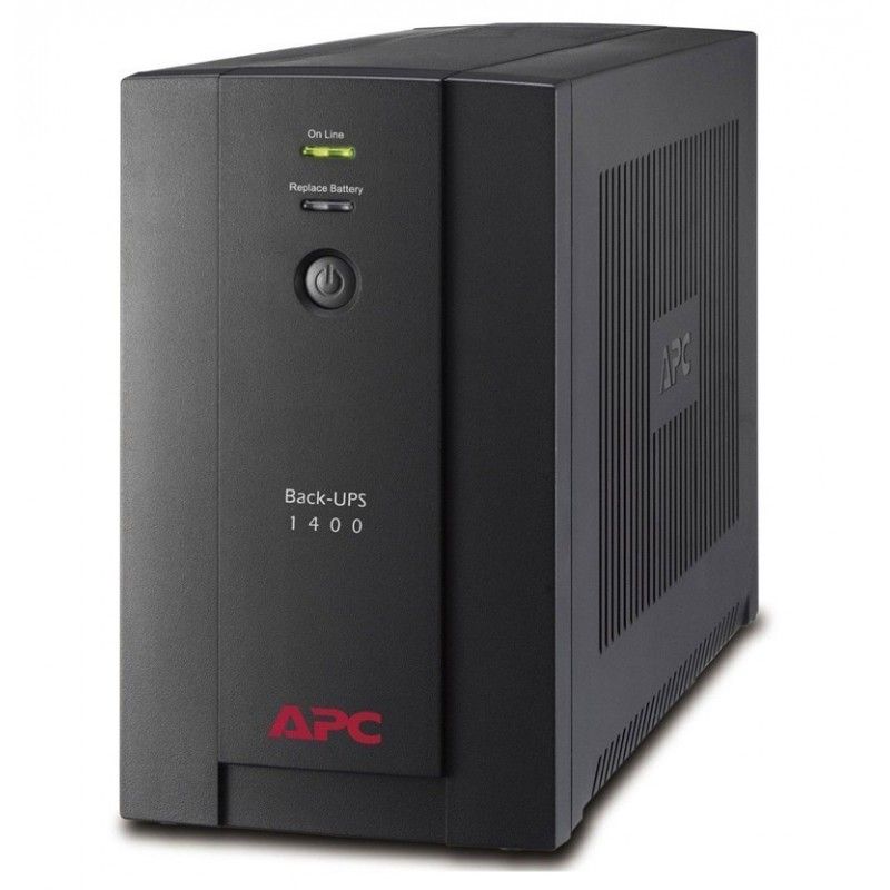 Onduleur Line-Interactive APC 1400VA BACK-UPS (BX1400U-FR) : NGT Maroc