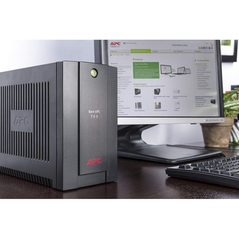 Onduleur pour PC APC 700VA BACK-UPS BX700U-FR chez NGT Maroc